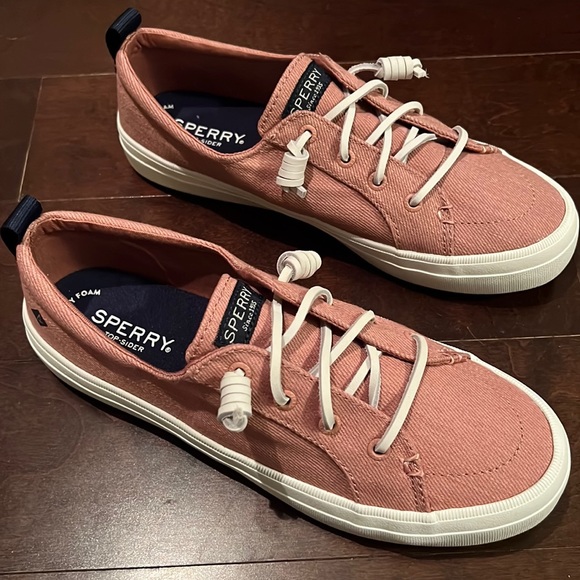 Sperry | Shoes | New Sperry Crest Vibe Sneakers Blush | Poshmark